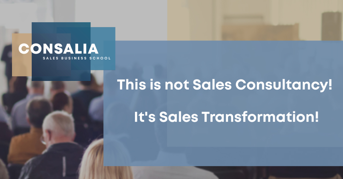 Sales Transformation | Consalia